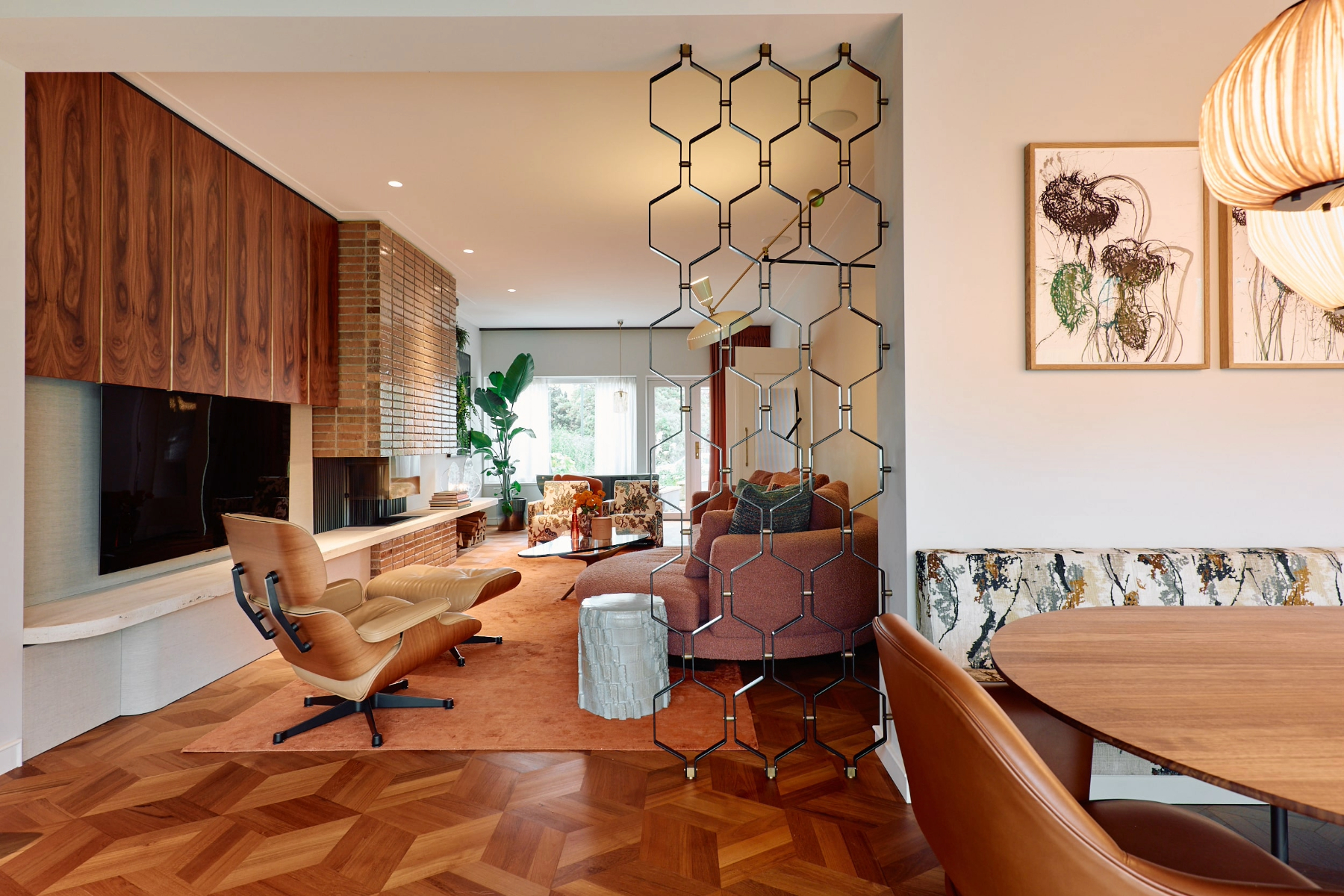 Teak cube pattern - Barcflooring